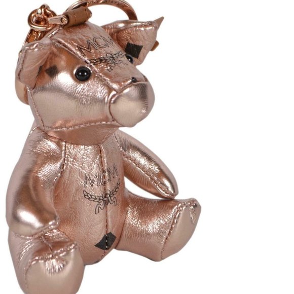 MCM | Accessories | New Mcm Zoo Leather Visetos Pig Key Chain Ring ...